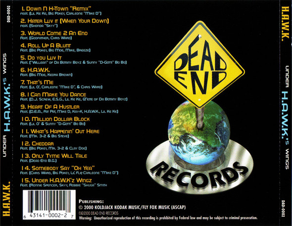 Under H.A.W.K.'s Wings by H.A.W.K. (CD 2000 Dead End Records) in ...