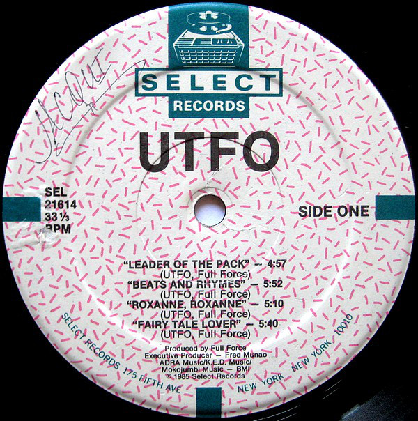 UTFO by UTFO (Vinyl 1985 Select Records) in New York City | Rap - The ...