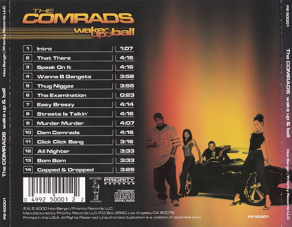 Wake Up & Ball by The Comrads (CD 2000 Hoo Bangin Records) in Lynwood ...