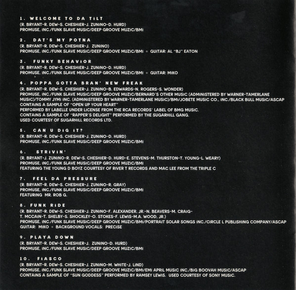 Welcome To Da Tilt by Potna Deuce (CD 1994 Profile Records) in Vallejo ...