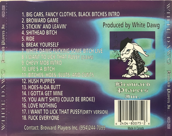 White Dawg by Res (CD 1996 Broward Players Inc.) in Fort Lauderdale ...