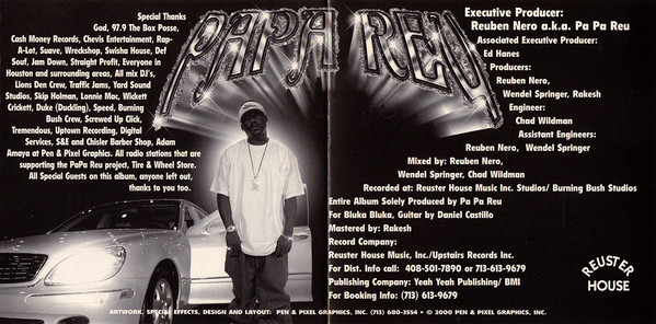 Xcuse Me by Papa Reu (CD 2000 Reuster House Music) in Houston | Rap ...