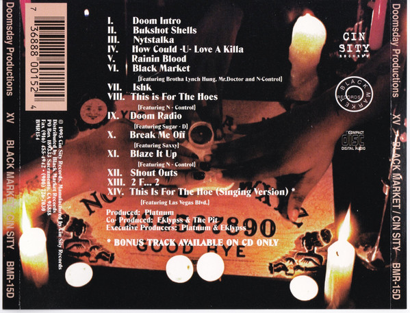 XV by Doomsday Productions (CD 1994 Black Market Records) in Las Vegas ...