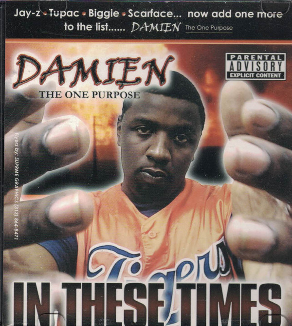 In These Times By Damien The One Purpose CDr 2001 Numo Entertainment 