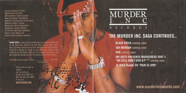Rule 3 36 By Ja Rule CD 2000 Def Jam Recordings In New York City 